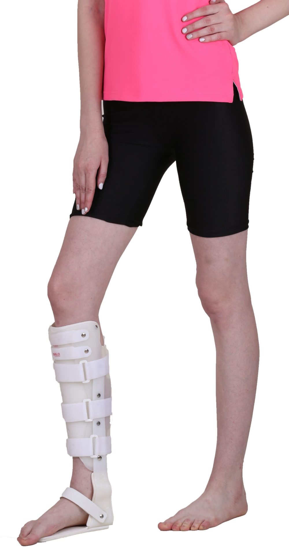 PTB (Patellar Tendon Bearing) Brace With Footplate - Salo Orthotics